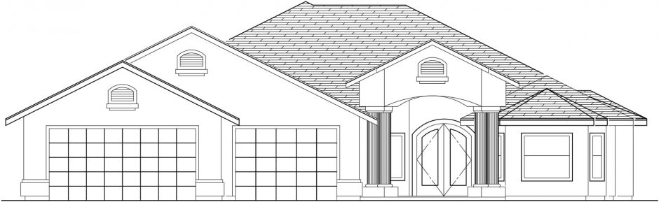 The Plan Store » Floor Plan Tags » Gable Roof